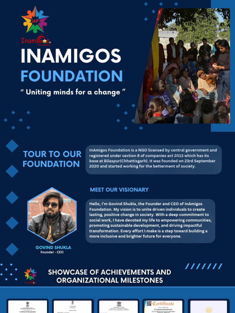 InAmigos Foundation: Empowering Communities | PDF