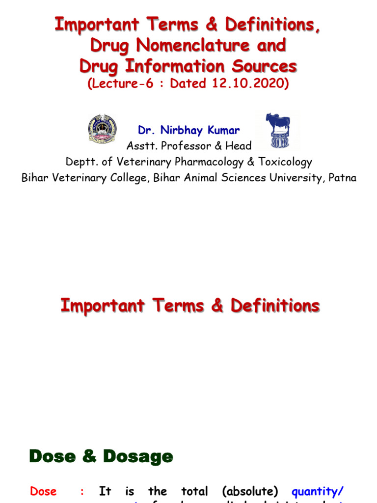 Unit-I-Lecture-6-Important-Terms-Drug-Nomenclature-Drug-Info.-sources ...