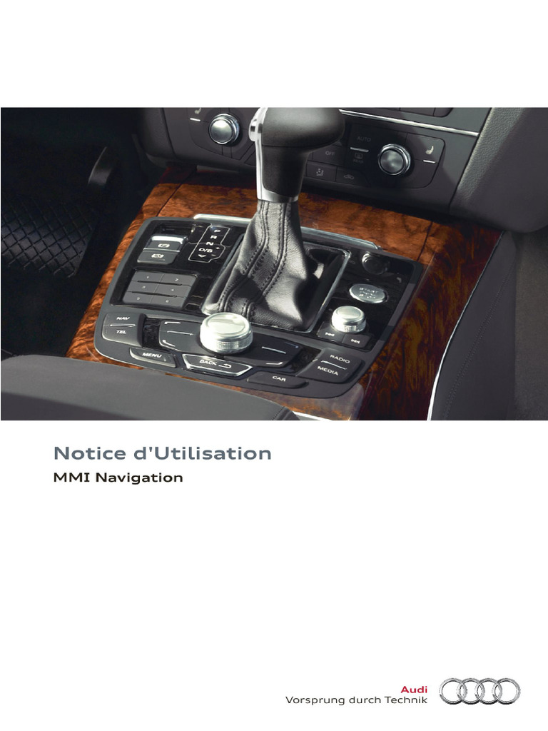 manuel_MMI-NAV-AUDI-A6 | PDF