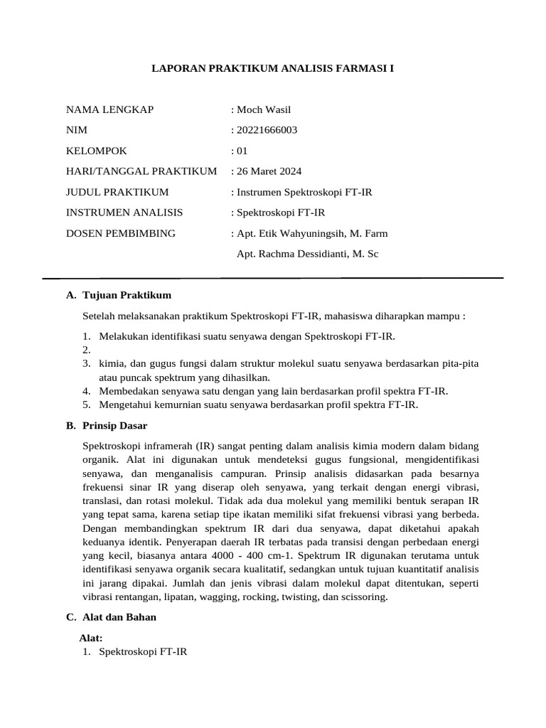 LAPORAN - PRAKTIKUM - ANFAR Moch Wasil | PDF