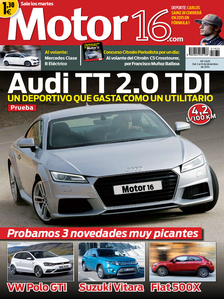 Revista Motor 16 del 2-12-14 | PDF | Volkswagen | Audi