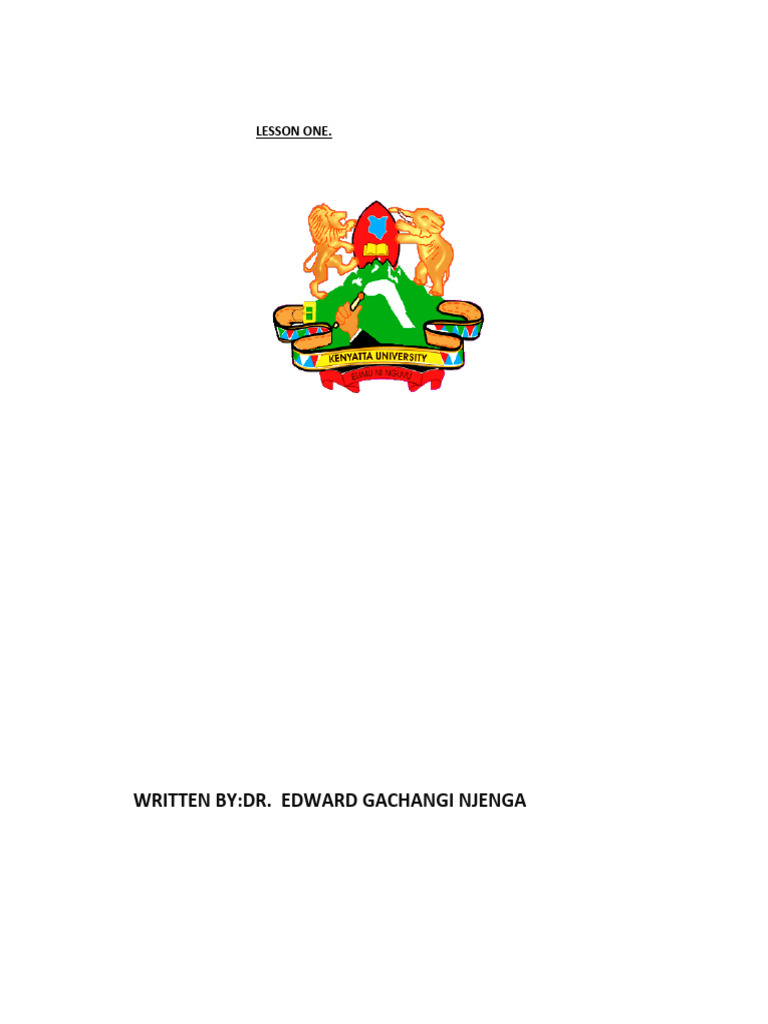 SAC400-LESSON 1 | PDF | Demography | Statistics