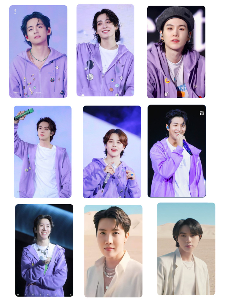 Photocards Bts 1 | PDF
