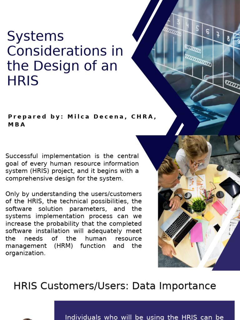 Designing an Effective HRIS System | PDF | Human Resource Management ...