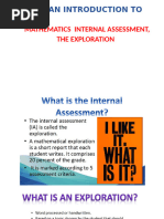 Math IA Outline Guidelines | PDF