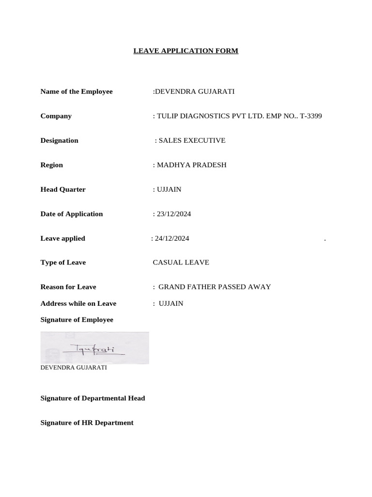 Leave 24 Dec | PDF