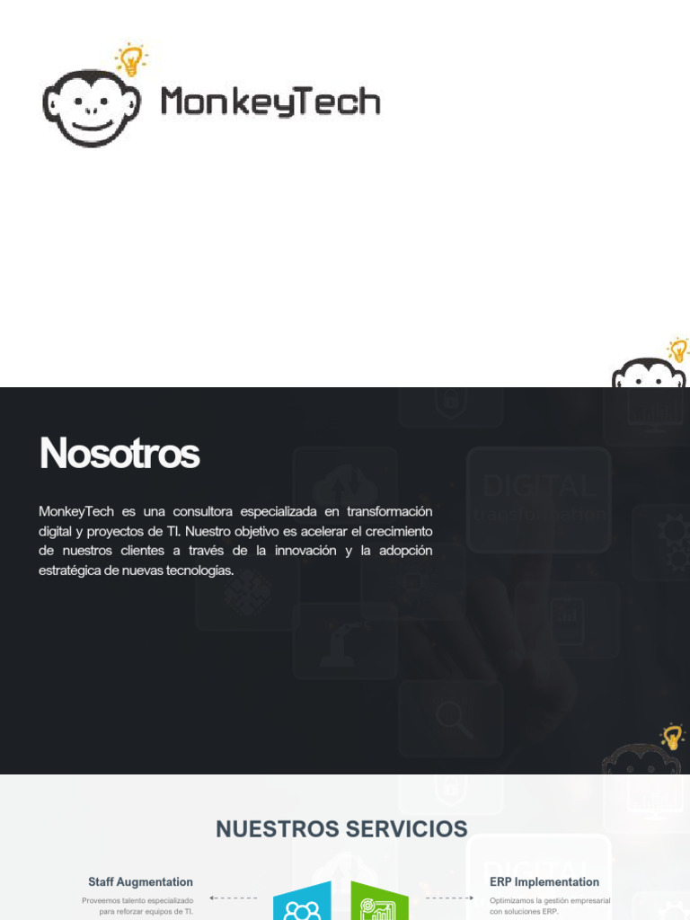 Consultora en Transformación Digital y TI | PDF