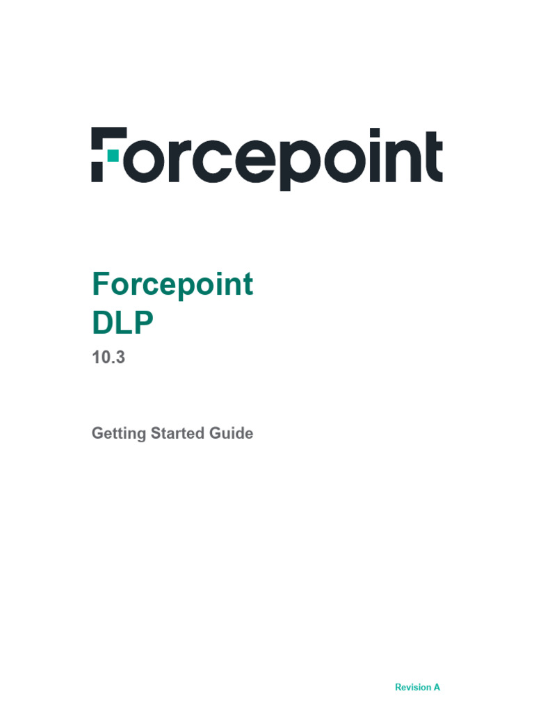 Forcepoint DLP Getting - Started - Guide | PDF | Proxy Server | Active ...