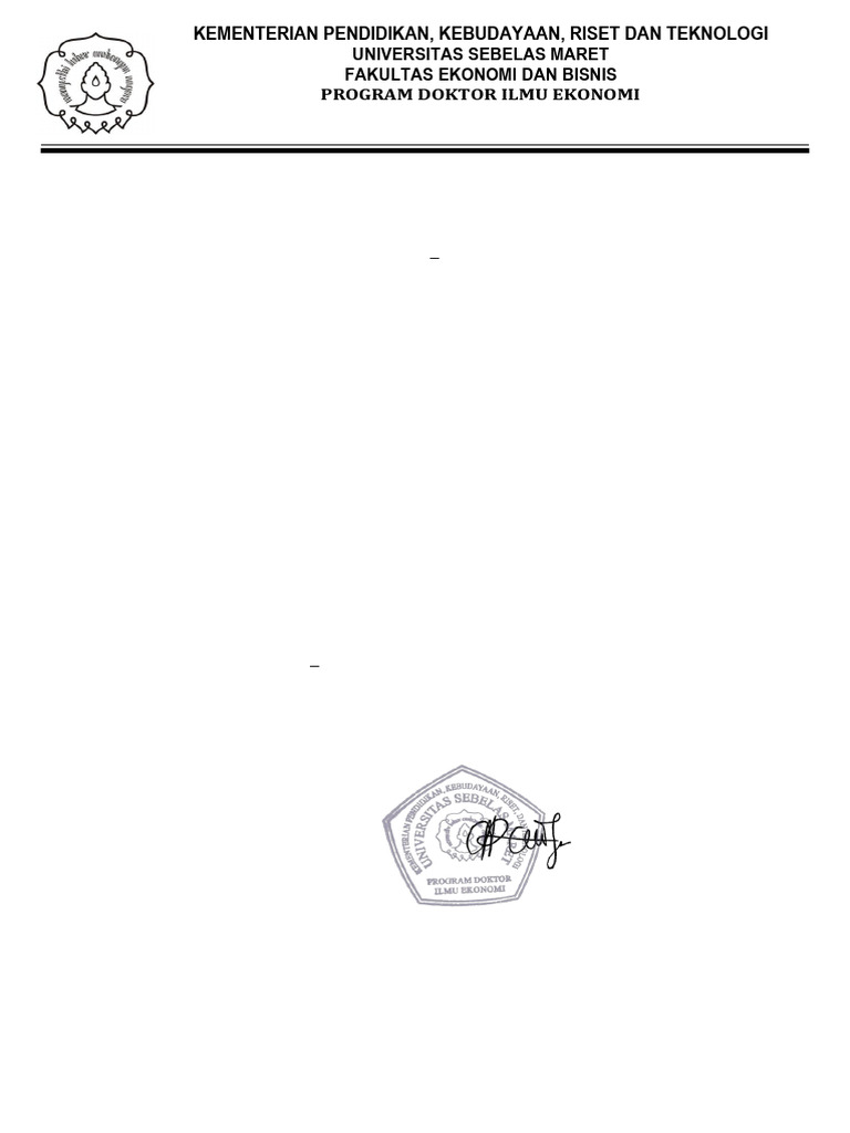 Undangan Ujian Kualifikasi - Prasetyo Ari Bowo | PDF