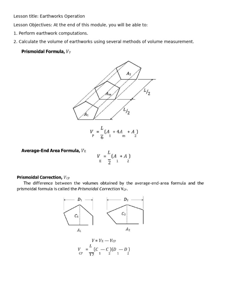 Earthwork Operation | PDF
