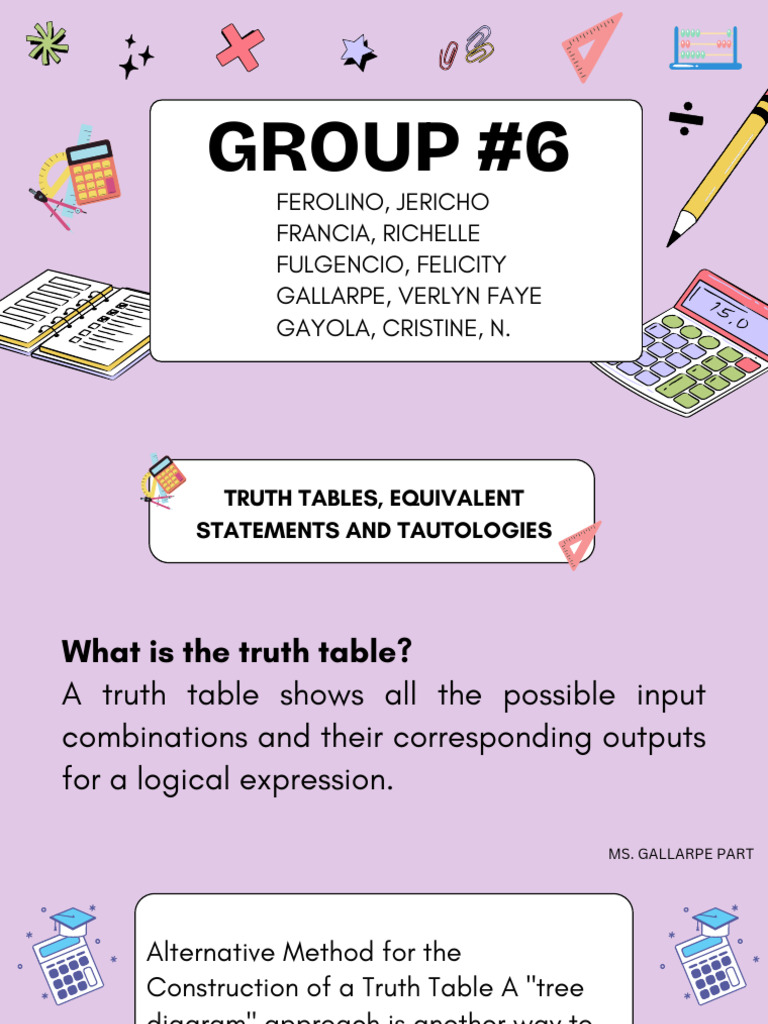 GROUP6 | PDF | Argument | Logical Consequence