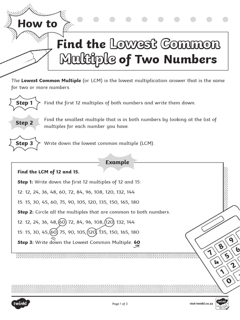 Za M 1679598718 How To Find The Lowest Common Multiple LCM of Two ...
