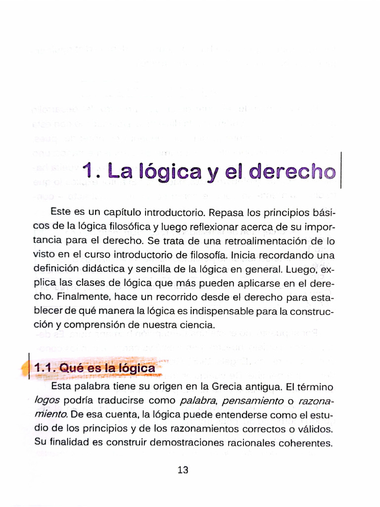 Derecho y La Logica | PDF