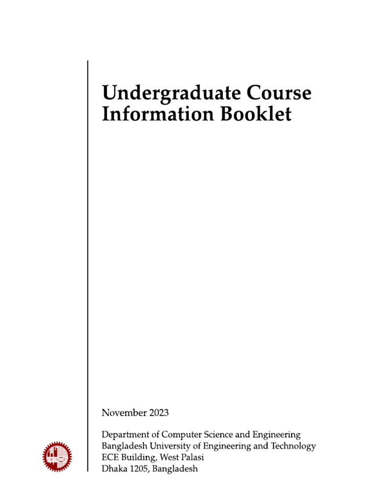 Course Info Booklet 2023 | PDF