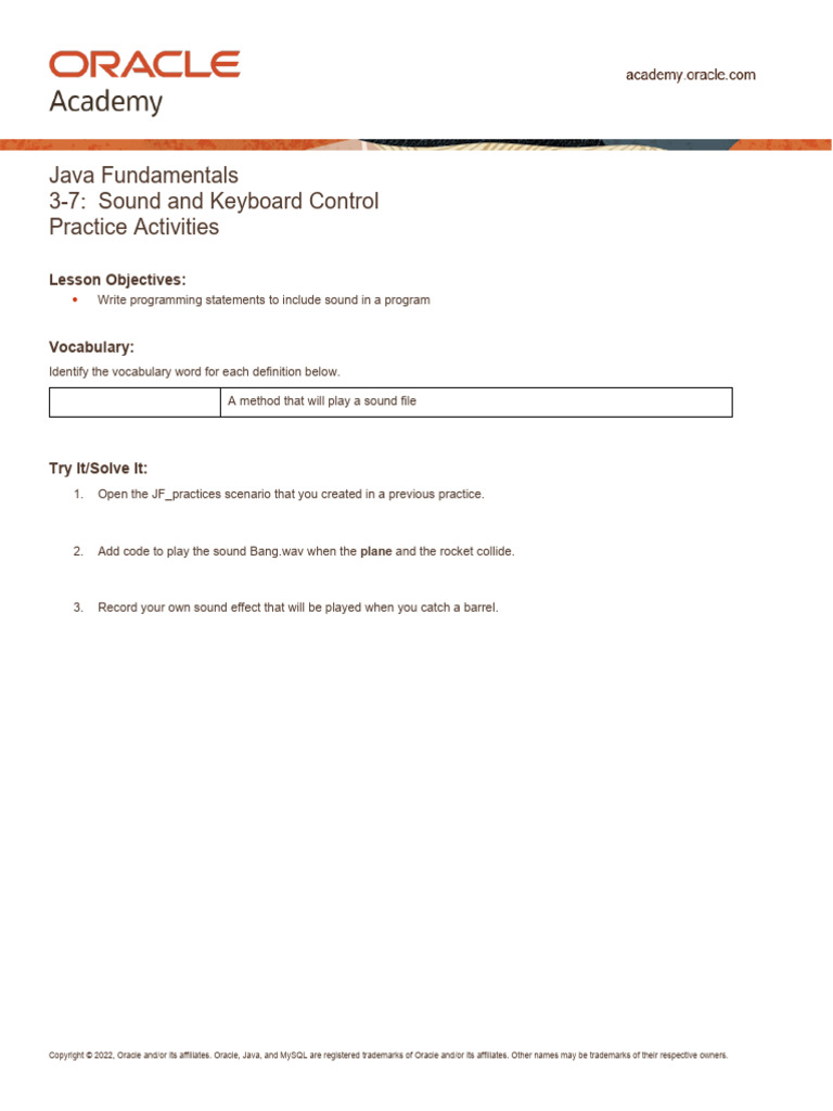 JF 3 7 Practice | PDF