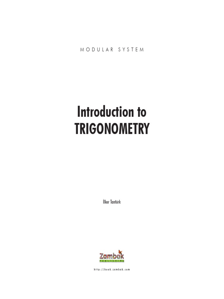 Math INTRODUCTION TO TRIGONOMETRY | PDF | Trigonometry | Trigonometric Functions