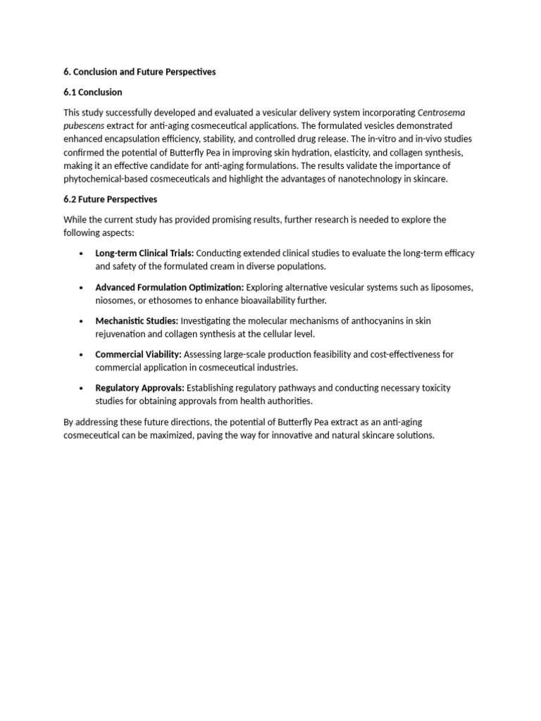 Conclusion and Future Perspectives | PDF