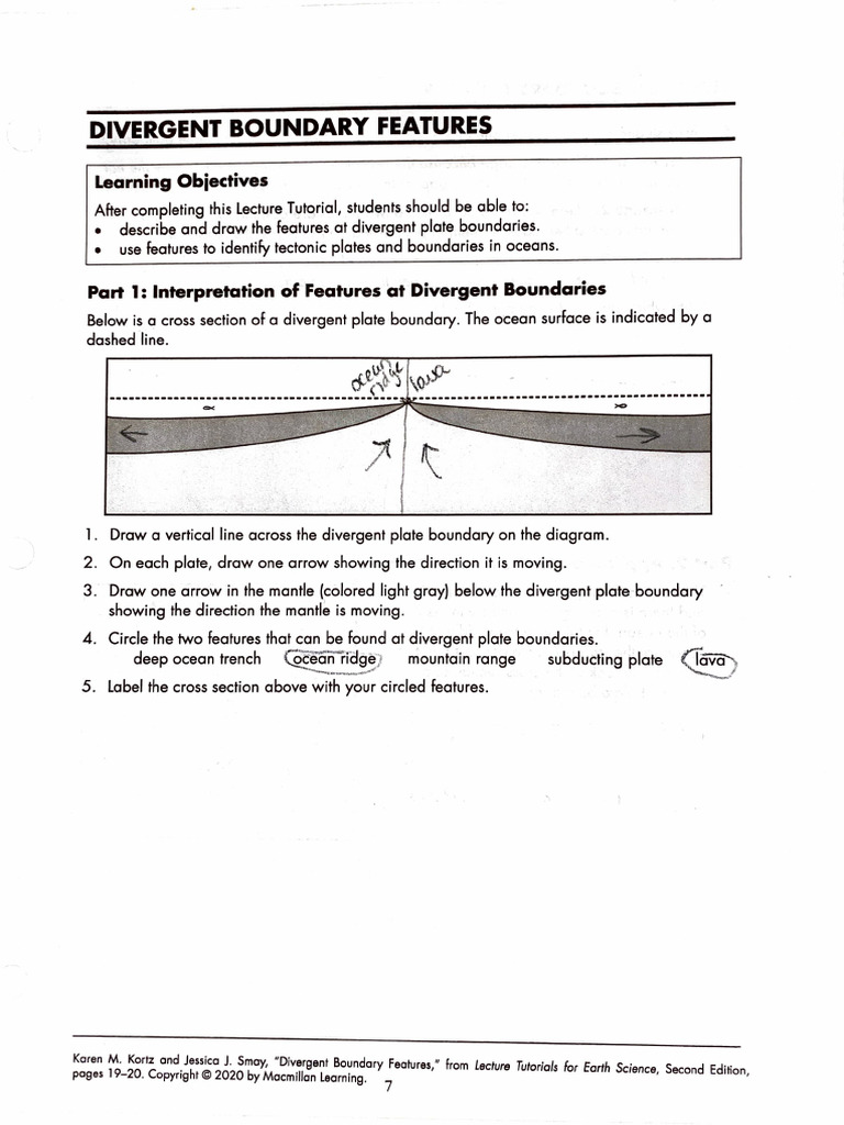 Divergent Boundary Features | PDF | Plate Tectonics | Structural Geology