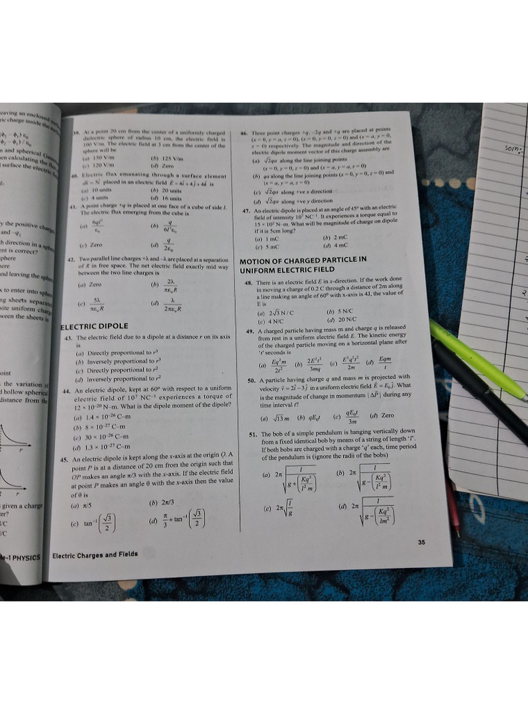 PHY CH 1 EXERCISE Q | PDF