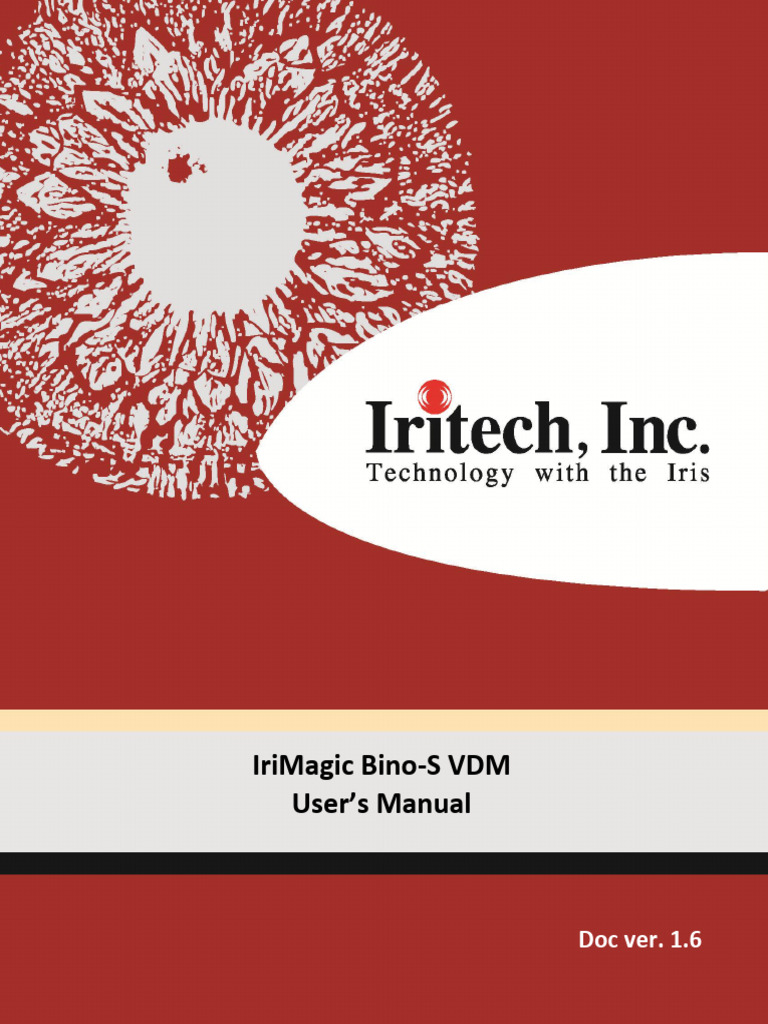 IriMagic Bino-S VDM - Users Manual - v1-6 | PDF | Microsoft Windows | Computer File