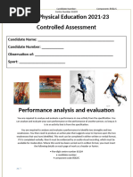 AQA GCSE PE Coursework Example: Rugby | PDF | Heart Rate | Aerobic Exercise