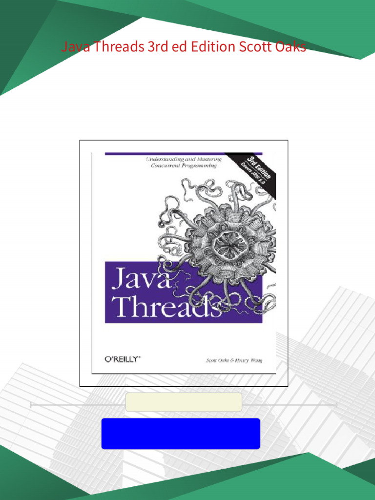 Java Threads 3rd Ed Edition Scott Oaks - The Full Ebook Set Is Available With All Chapters For ...
