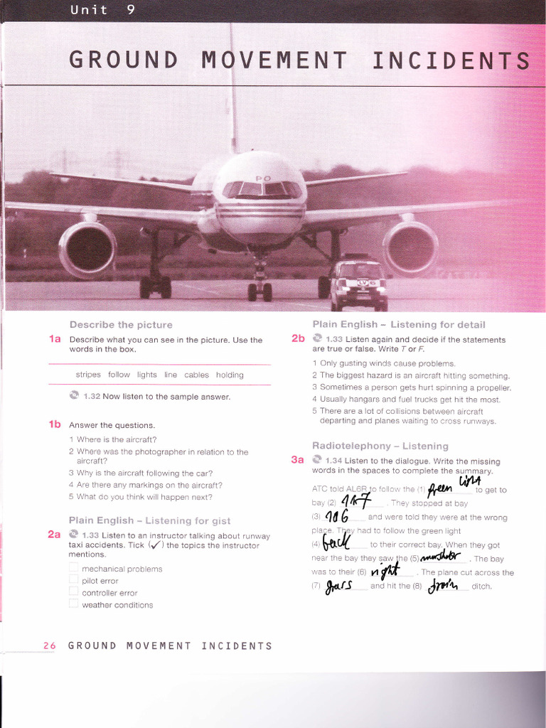 Check your Aviation English | PDF | Aviation Safety | Civil Aircraft