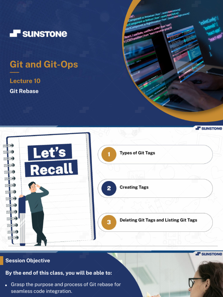 Lecture 10 - Git Rebase-1720255549296 | PDF | Software | Software Engineering