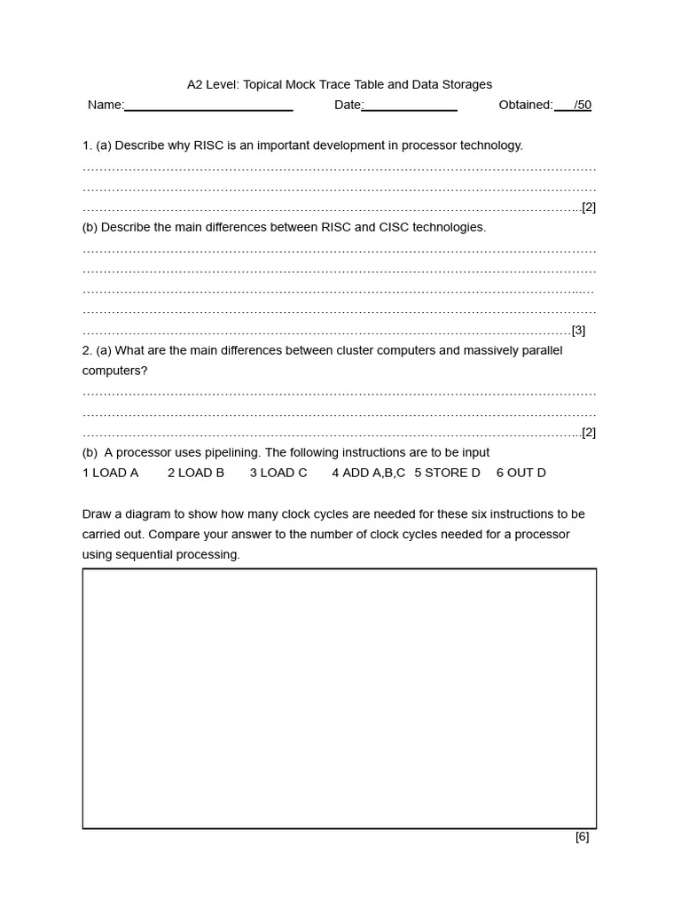 A2 Ch15 16 Topical Mock | PDF | Mathematical Logic | Computer Programming