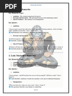 Act 1 Scene 2 - Annotated | PDF | Macbeth