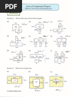Area of Compound Shapes | PDF