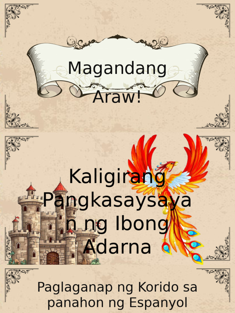 Ibong Adarna Aralin 0005 Ibong Adarna | Story.com
