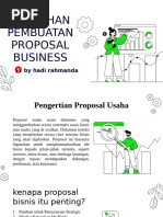 Contoh Kerangka Proposal Usaha | PDF