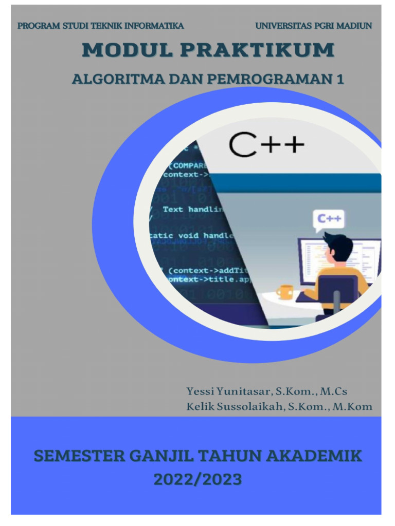 E-MODUL ALGOL 1 2022-2023 Lengkap | PDF