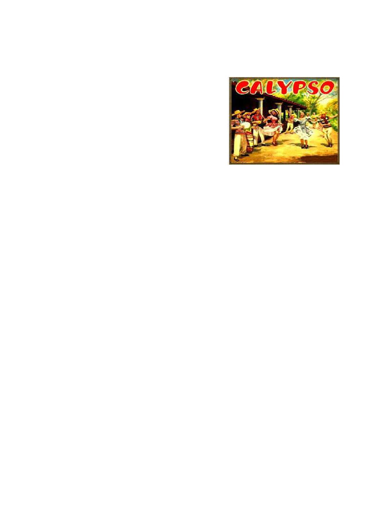 24.singing Calypso Songs and Old Favorites | PDF