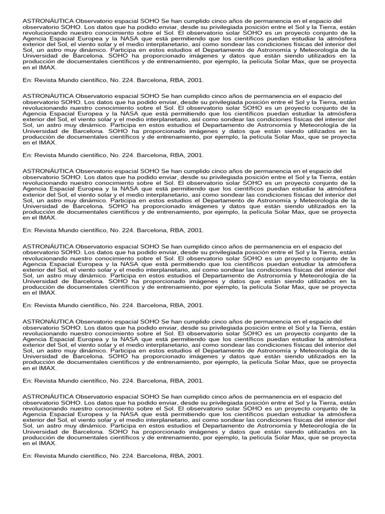 Lectur Aséptimo | PDF | Espacio exterior | Dom