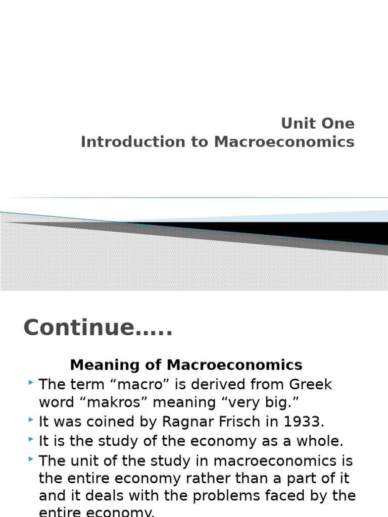 Introduction To Macro | PDF | Macroeconomics | Gross Domestic Product