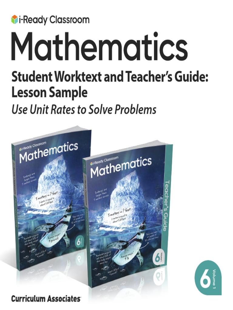 RCL CC Math gr6 Use Unit Rates To Solve Problems 33515 34524.9 2024 ...