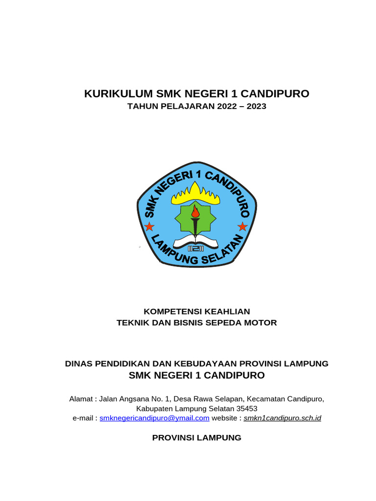 Dokumen 1 TBSM 2022-2023 - 1 | PDF