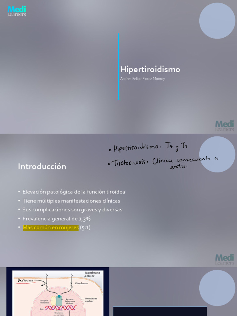 Hipertiroidismo | PDF | Hipertiroidismo | Enfermedad de tiroides