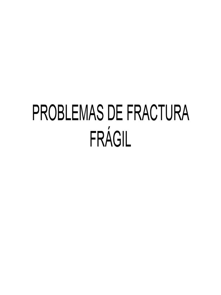 Problemas de Fractura en Acero Normalizado | PDF