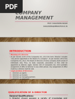 Form MBP 1 & DIR 8 | PDF | Board Of Directors | Government Information