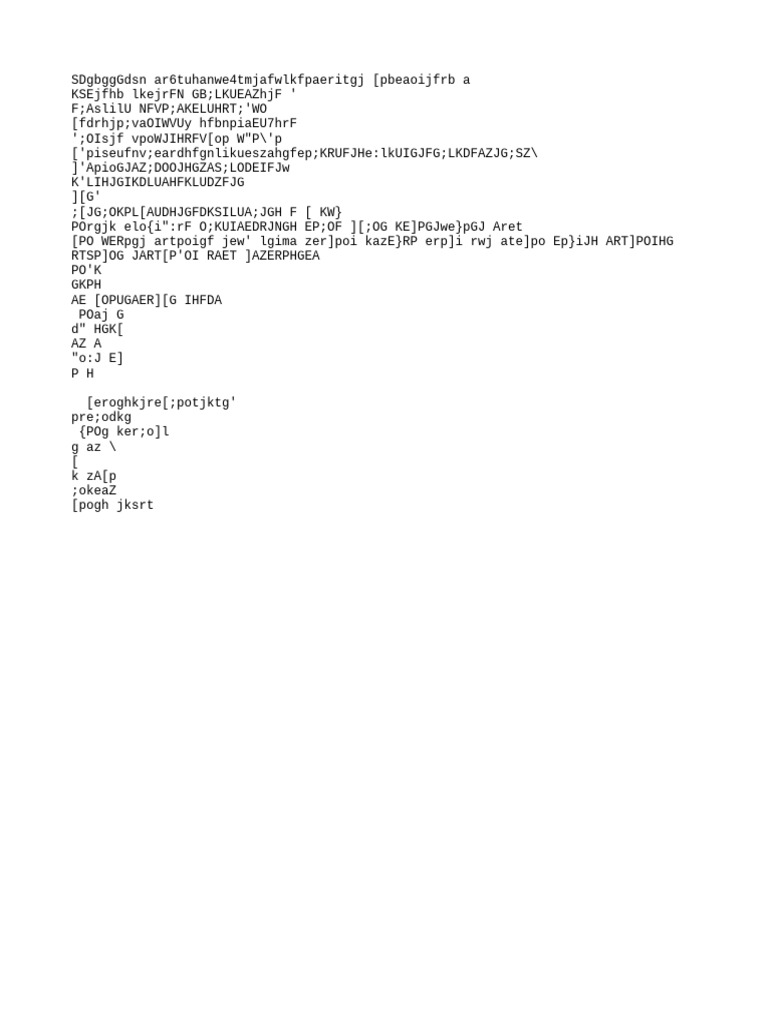 Unintelligible Text Analysis | PDF