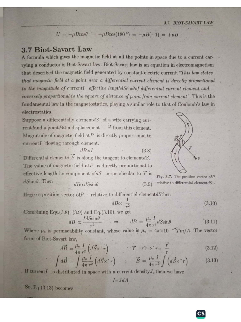 Book Biot Savart Law | PDF