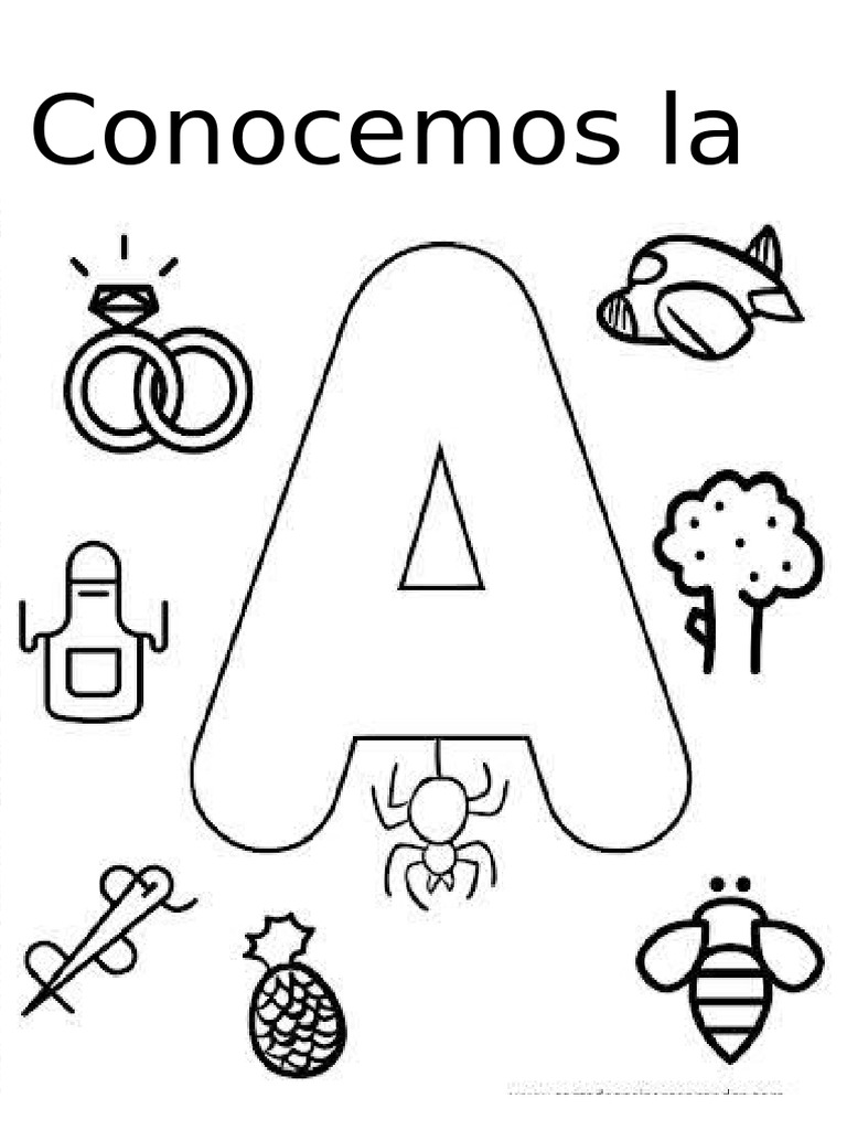 Aprendiendo la Vocal A | PDF