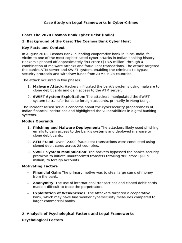 Cyber Criminology Activity2 | PDF | Cybercrime | Security