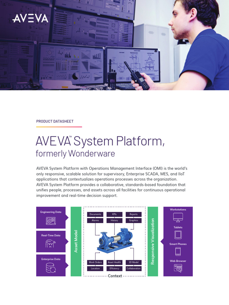 Datasheet AVEVA SystemPlatform EN | PDF | Cloud Computing ...