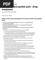 GMMMG Neuropathic Pain Guidance Final Version 8.2 For GMMMG Website | PDF
