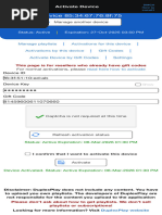 DuplexPlay Activation Instructions | PDF