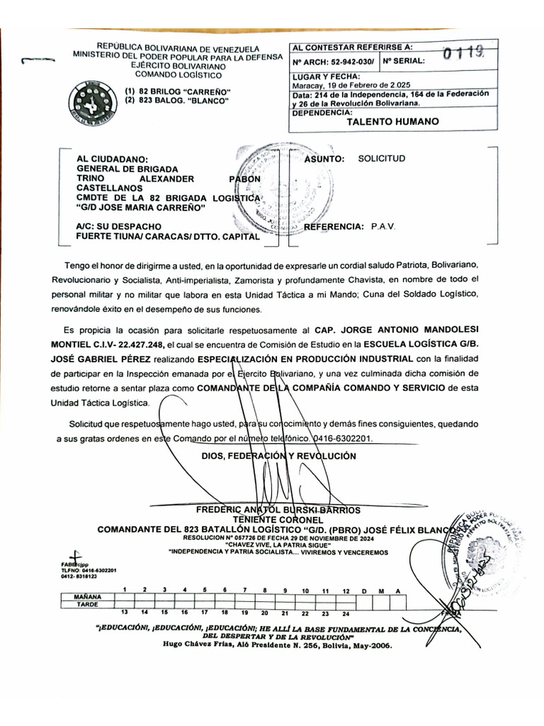 Oficios Recibidos | PDF